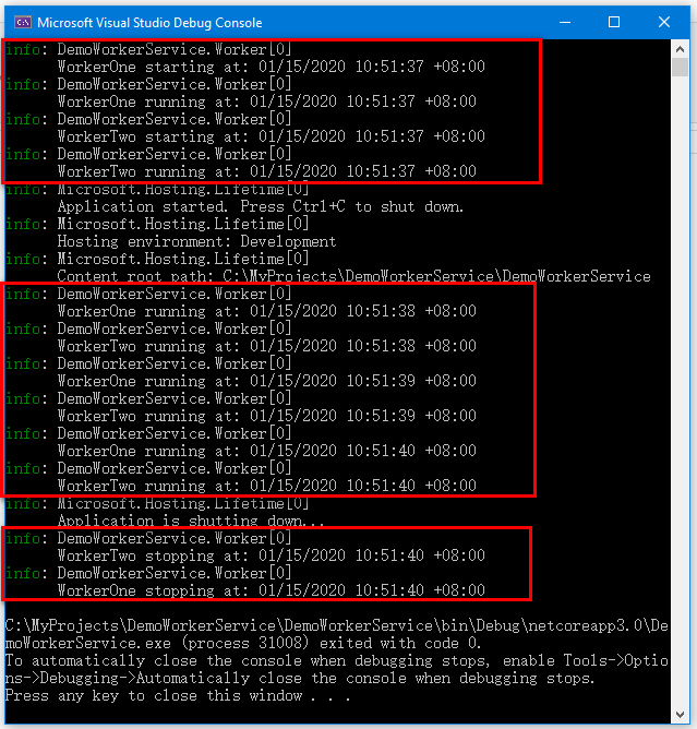 利用.NET Core中的Worker Service，来创建windows服务或linux守护程序_c# worker service-CSDN博客