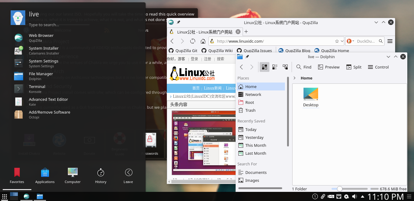 Linux 系统kde桌面下载,Chakra Linux 现在可使用 KDE Plasma 5.11.4 桌面, KDE Applications 17.08.3...-CSDN博客