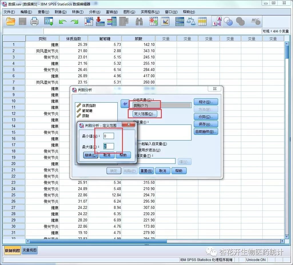 Spss因子分析结果解读【spss数据分析】spss判别分析的操作及应用（1）一般判别分析weixin39783633的博客 Csdn博客