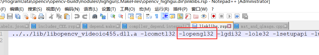 QT6 Mingw-w64 opencv环境配置教程-CSDN博客