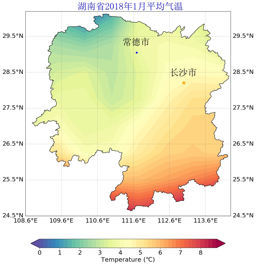 Python 白化python绘制气象实用地图附代码和测试数据 Csdn博客
