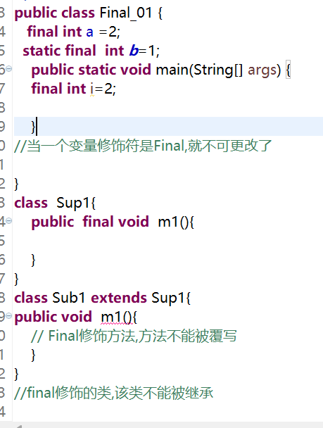 方法覆写、final、 多态 Csdn博客 
