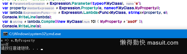 C#的λ表达式树(LambdaExpression)保姆级超详细简单入门教程_expression.property-CSDN博客