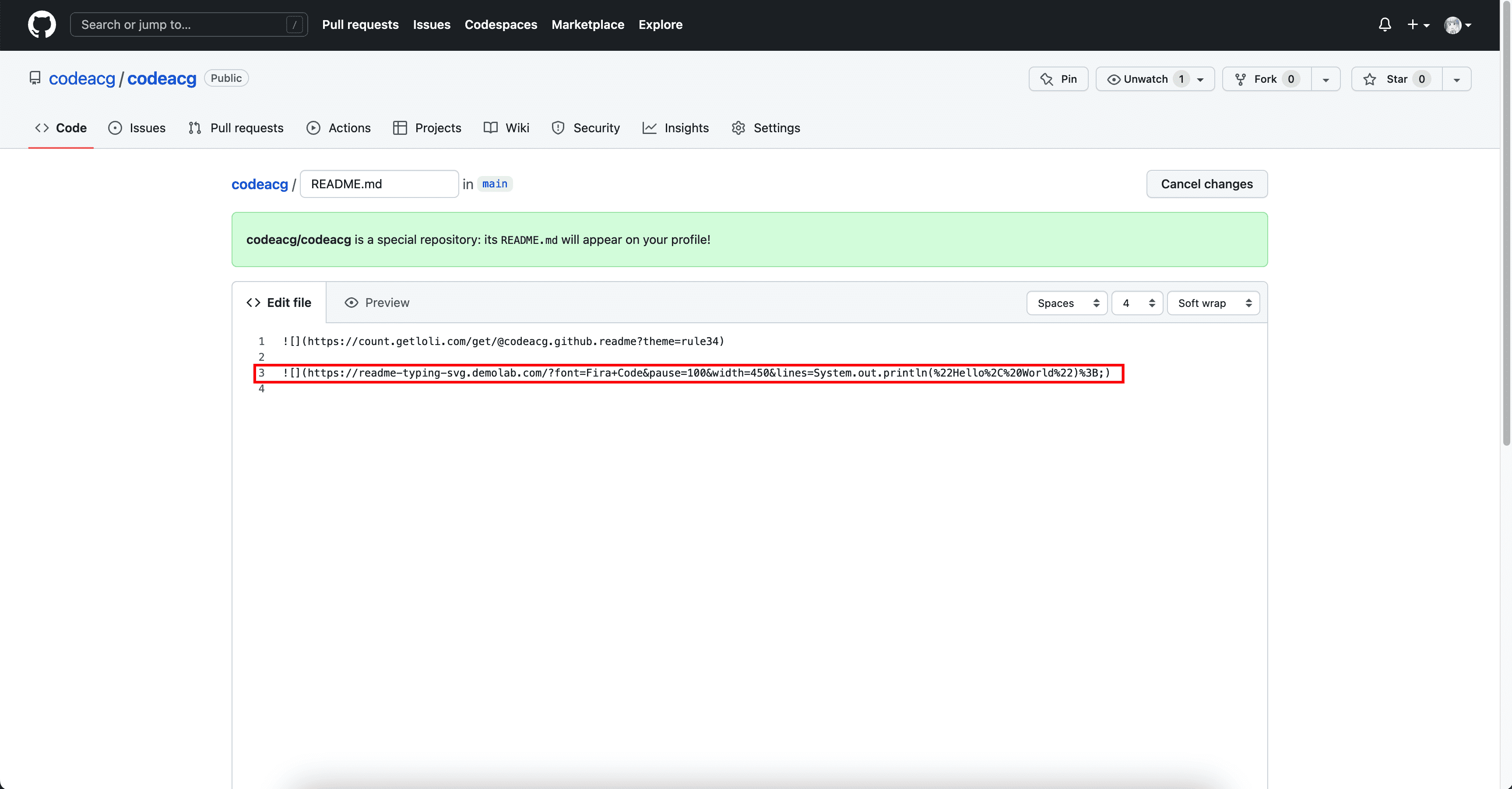 Github美化日记 - 又菜又爱玩_codeacg的博客-CSDN博客