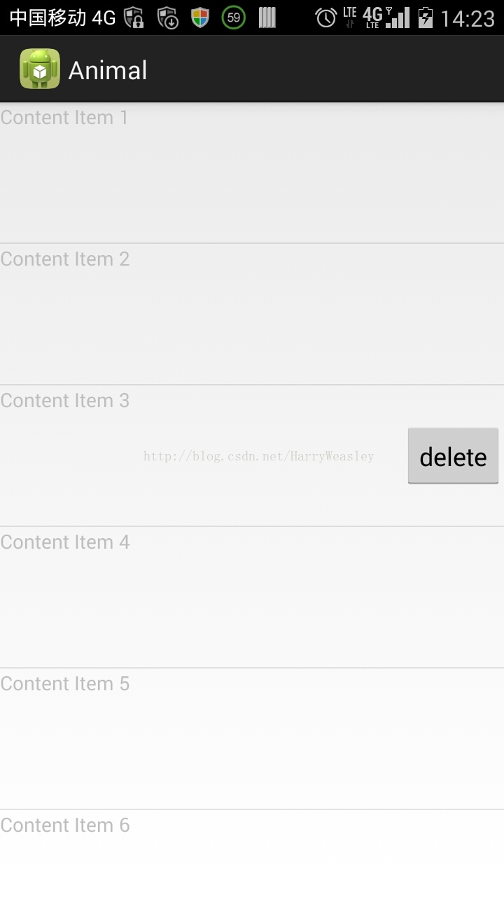 Android Listview 滑动删除重写listview,横向滑动出现删除按钮,点击按钮删除item Csdn博客