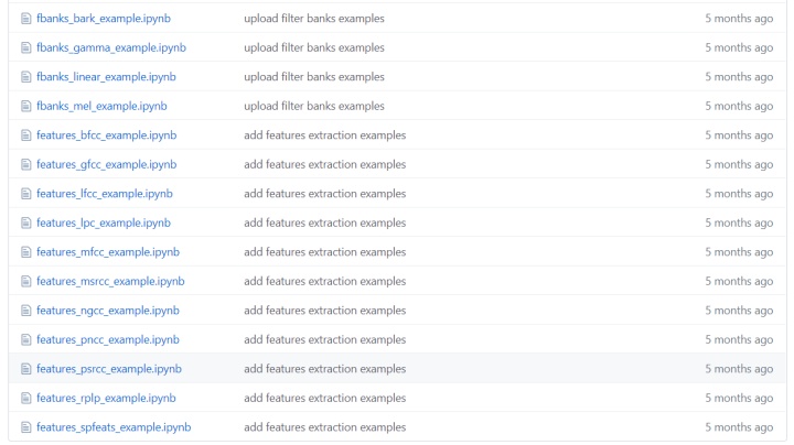 mfcc特征提取_Python音频特征提取（MFCC, IMFCC, GFCC, LFCC, PNCC ...）-CSDN博客