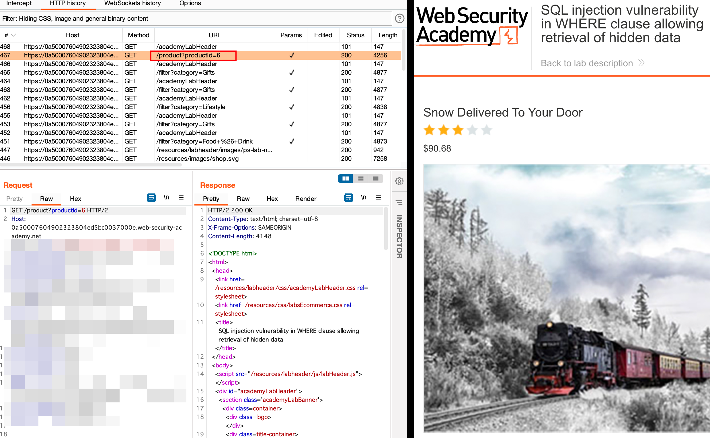 burpLab——sql注入学习笔记_sql注入攻击,列出非oracle数据库上的数据库内容-CSDN博客