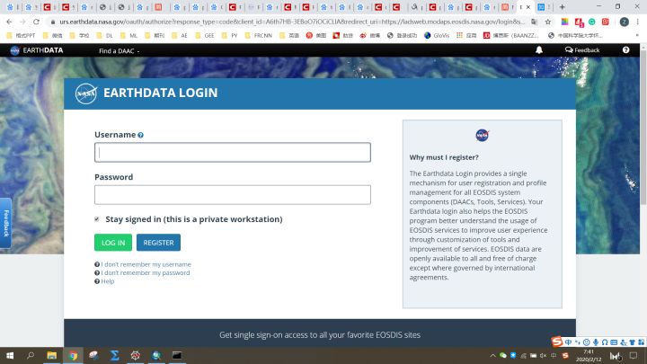 nasa注册_python脚本在NASA批量下载modis数据-CSDN博客