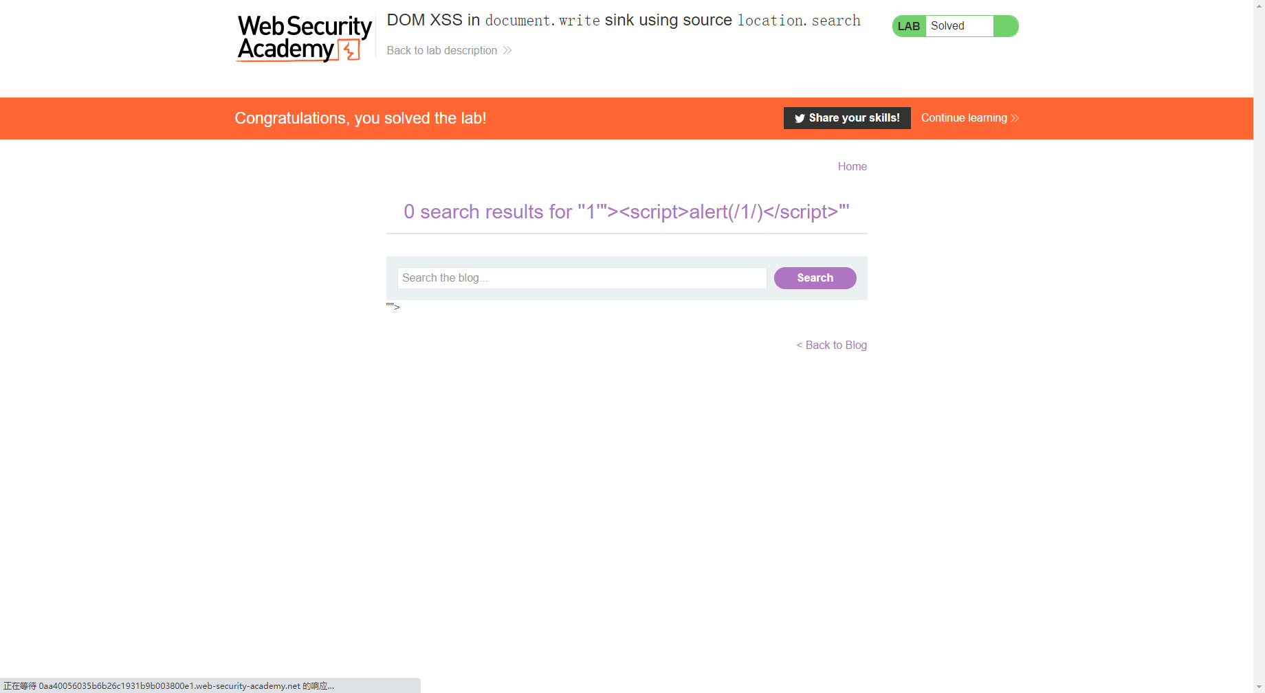 burpsuit 靶场(Cross-site scripting)_burp靶场-CSDN博客