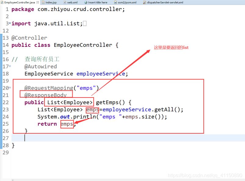 ssm框架返回html,ssm框架controller层返回json格式数据到页面的实现-CSDN博客