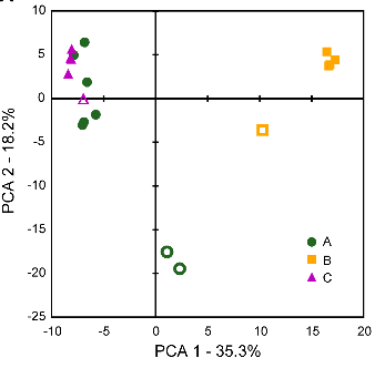 pca图解读_PCA、PCoA和NMDS有什么区别？_weixin_42384735的博客-CSDN博客