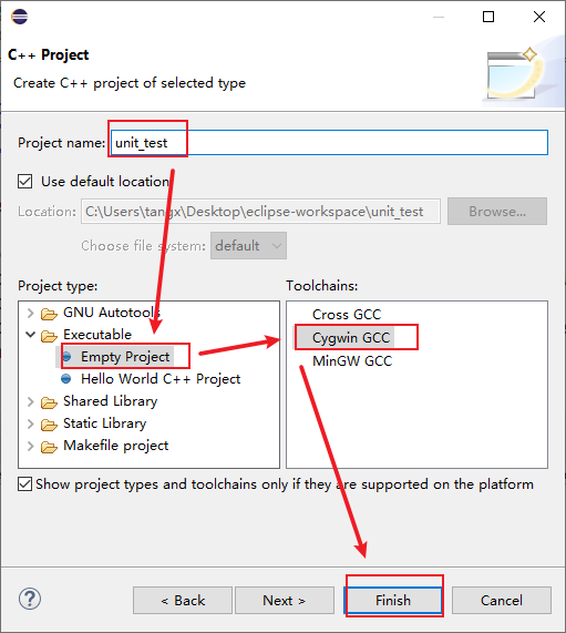 Windows搭建基于EClipse的CppUTest单元测试环境_cpputest编译-CSDN博客