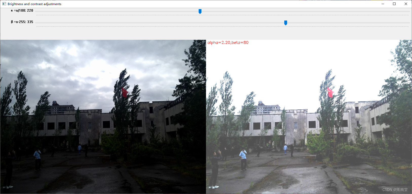 OpenCvSharp学习笔记6--改变图像的对比度和亮度_opencvsharp 调整图片亮度和对比度-CSDN博客