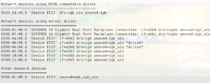 DPDK igb/ixgbe/igb_uio bind ubind，网卡解绑_ixgbe和igb的区别-CSDN博客