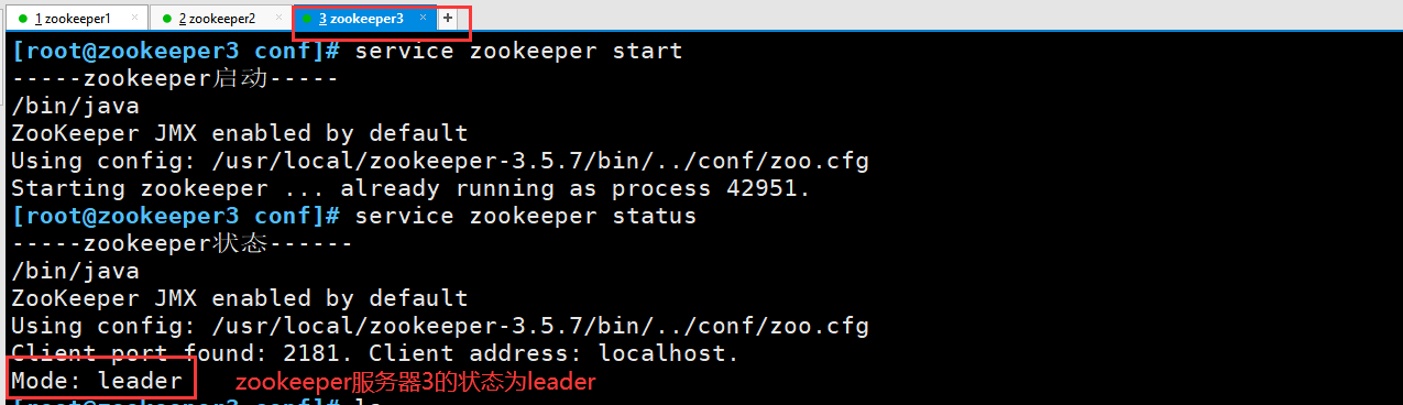 错误集之Zookeeper集群搭建Mode: standalone-CSDN博客