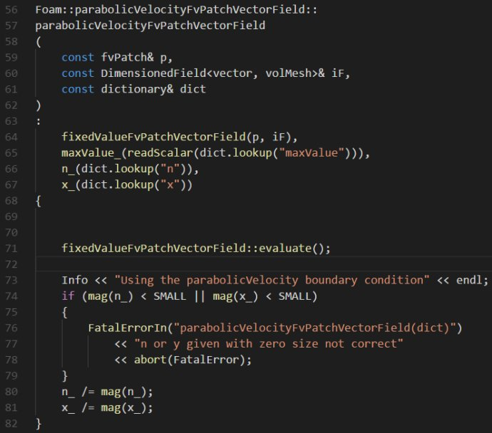 OpenFOAM——设置非均匀边界方法总结_codedfixedvalue-CSDN博客