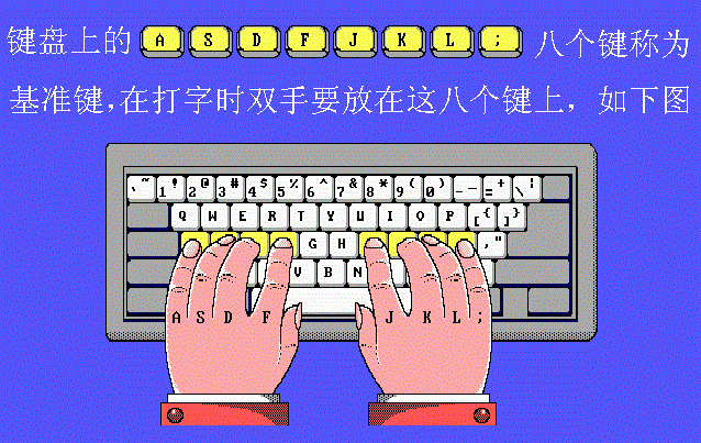 打字指法教程 Csdn博客 