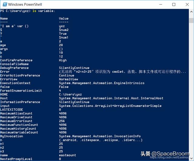 Powershell 查看当前编码方式十九,powershell基础入门及常见用法(一) Csdn博客 0516