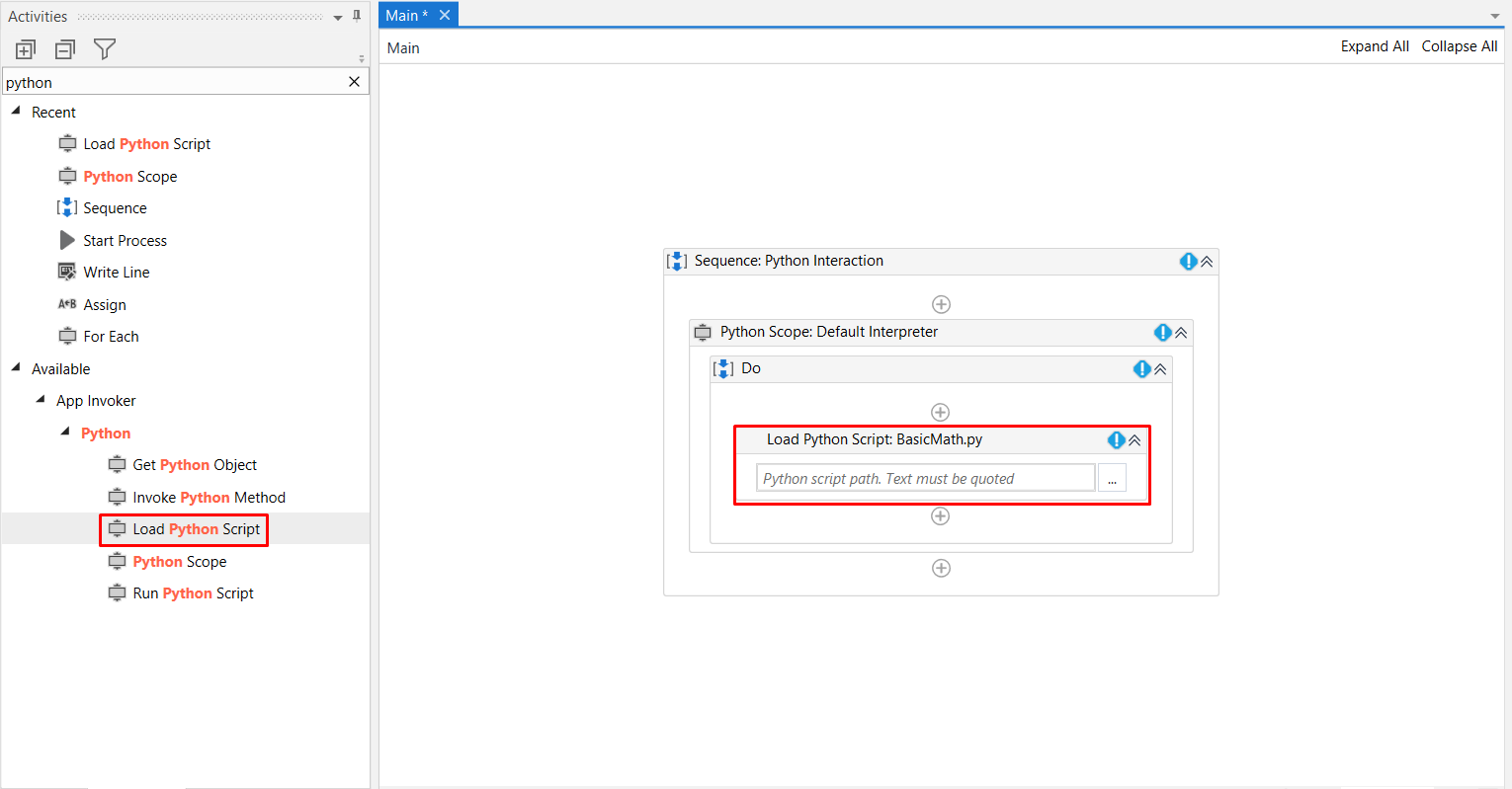 Uipath中调用Python的方法_python uipath-CSDN博客