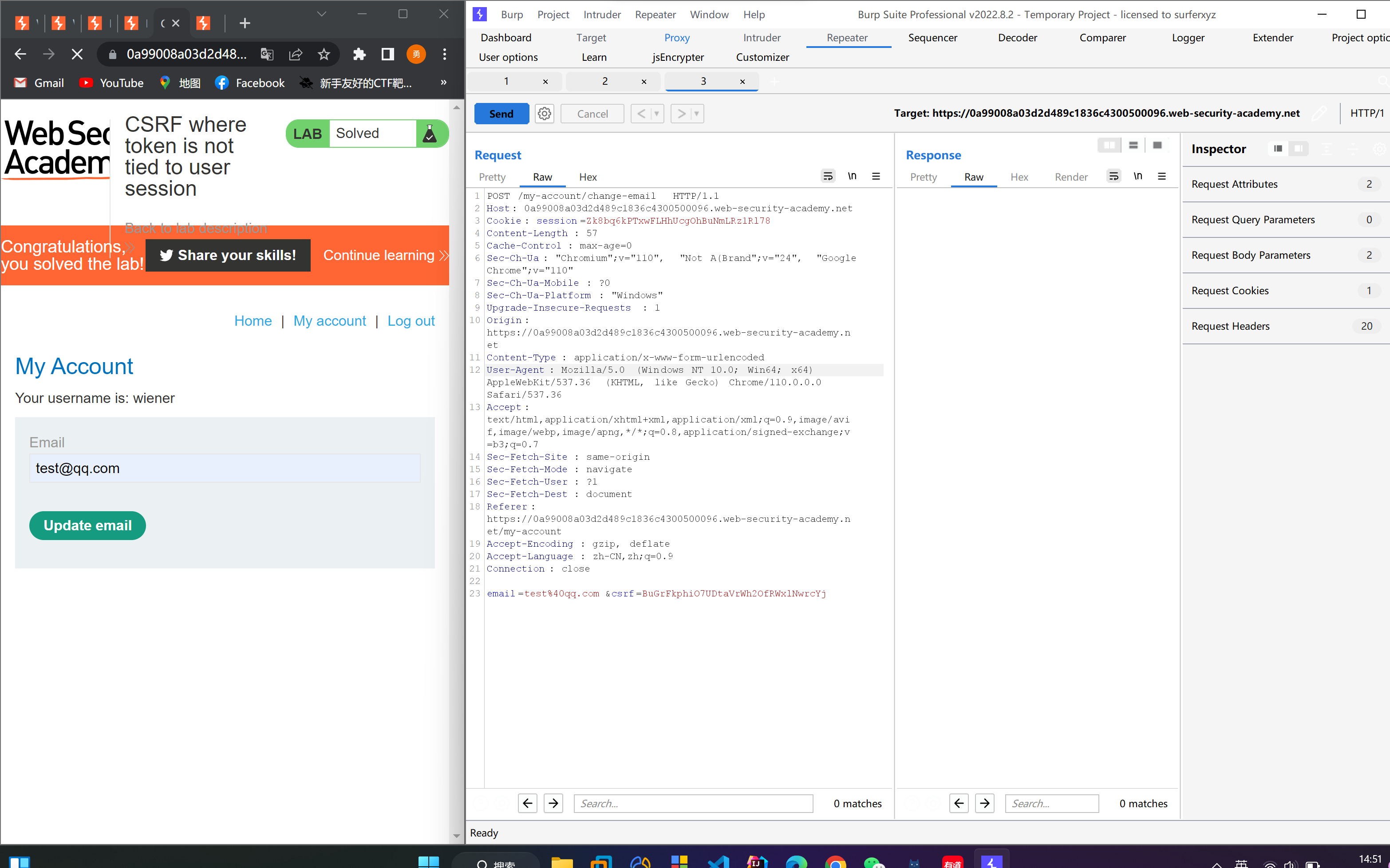 PortSwigger靶场CSRF最新版详细通关记录_bortswigger靶场-CSDN博客