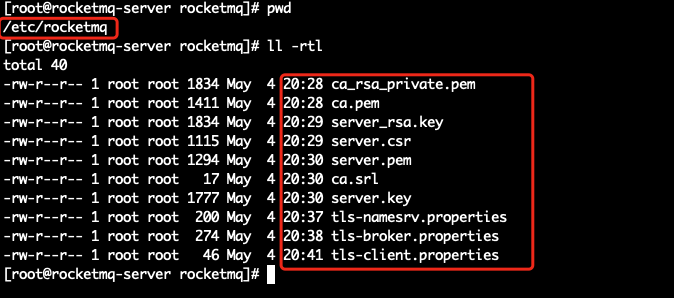 RocketMQ 5.0 如何配置TLS加密传输？_rocketmq设置密码-CSDN博客