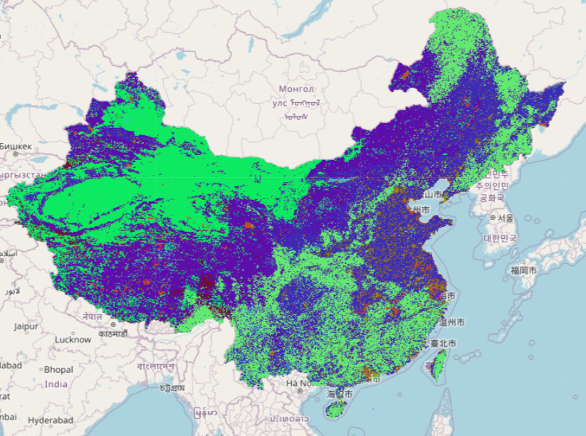 geemap学习笔记042：CLCD与GlobeLand 30米土地覆盖数据集整理-CSDN博客