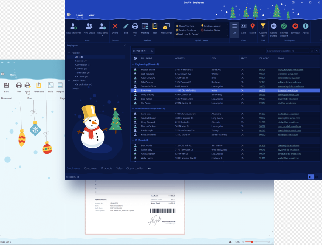 [Warm Winter Limited] DevExpress WinForms WinForms Winter Skin/Theme is newly launched ...