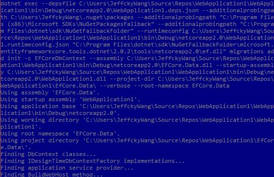 dotnet是什么文件夹_EntityFramework Core 运行dotnet ef命令迁移背后本质是什么？（EF Core迁移原理）...-CSDN博客