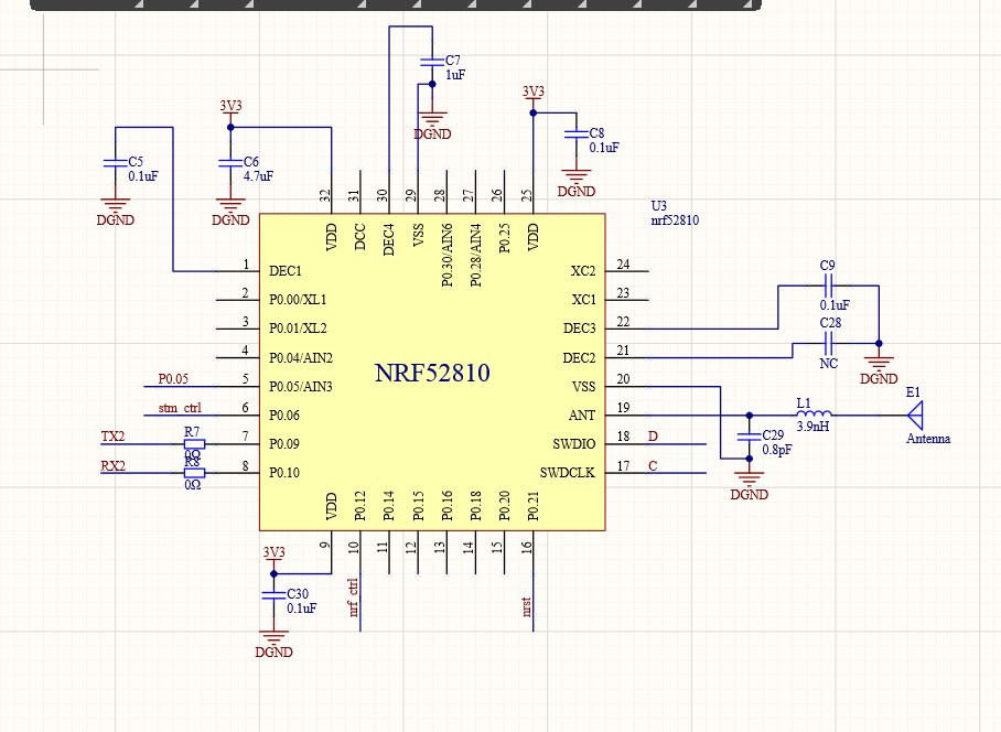 nrf52810/52832开发板能跑，自己的PCB不能跑的原因-CSDN博客