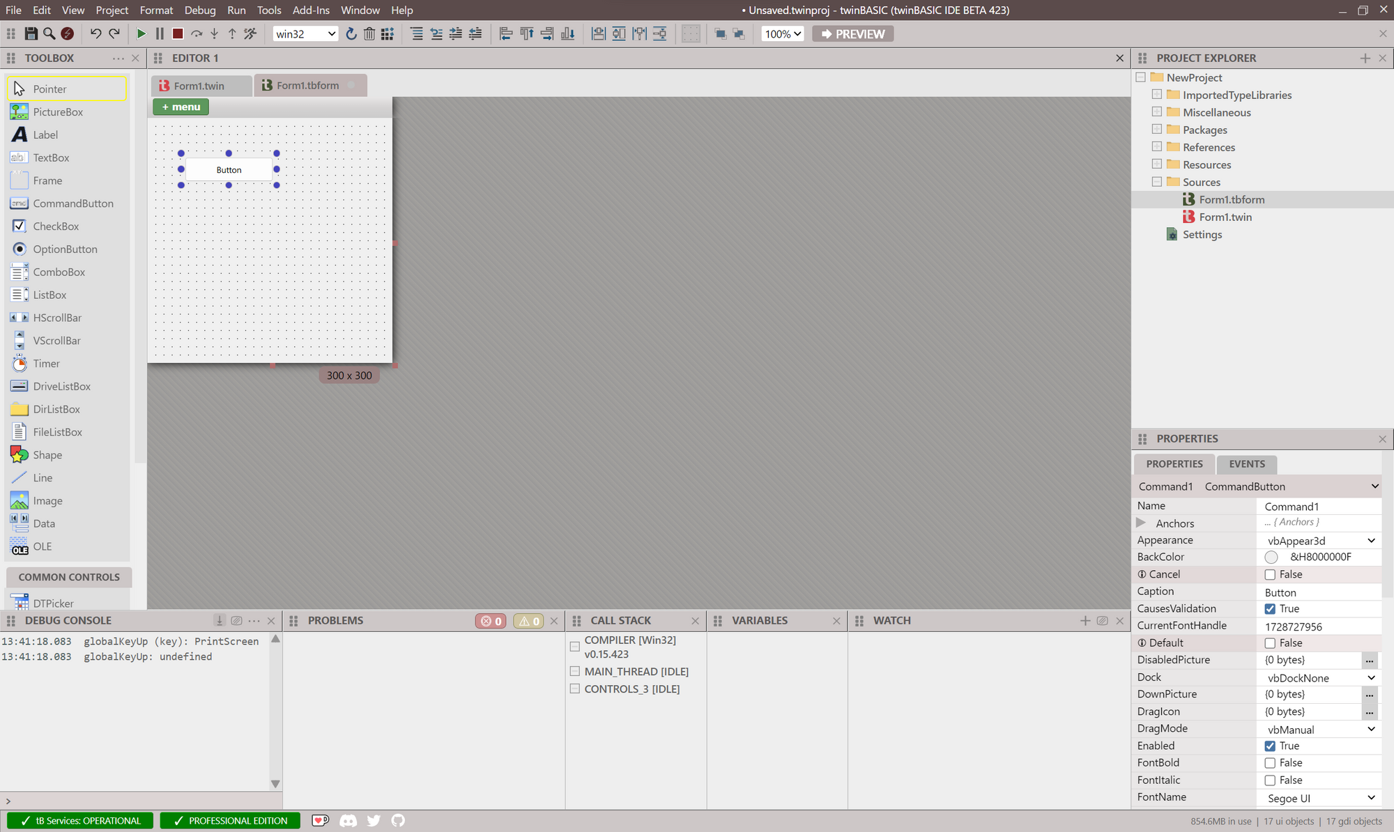 twinBASIC更新：2024年1月14日（1月19日发布前夕）-CSDN博客