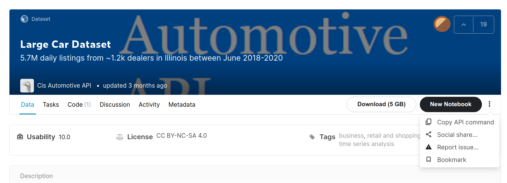 通过kaggle api下载数据集-CSDN博客