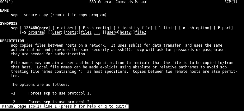 linux scp命令用法_Linux SCP命令用法示例-CSDN博客