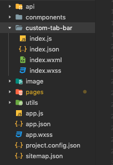 微信小程序自定义tabbar（官方custom-tab-bar）_℡思念如雨的博客-CSDN博客