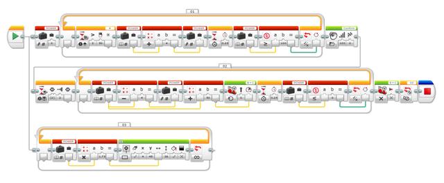 ev3编程变量模块_乐高EV3作品｜光能小车+程序-CSDN博客