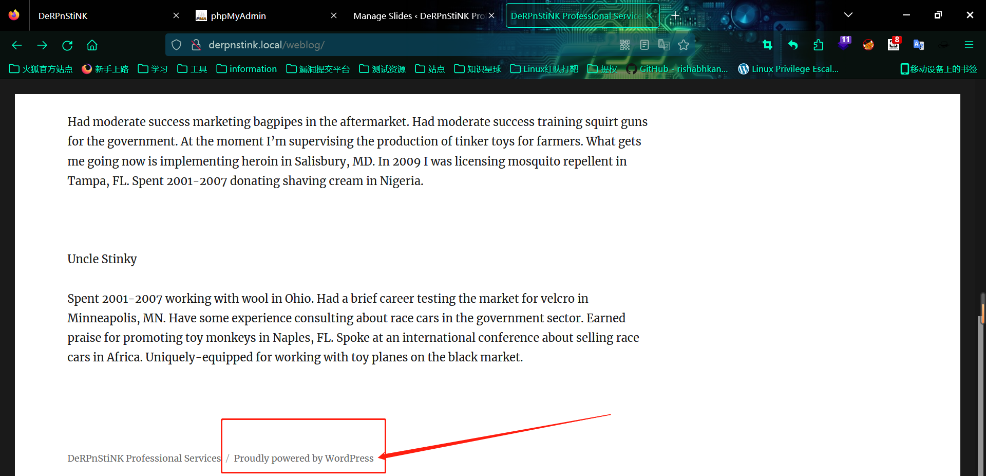 【vulnhub靶场】VulnHub2018_DeRPnStiNK靶机提权-CSDN博客
