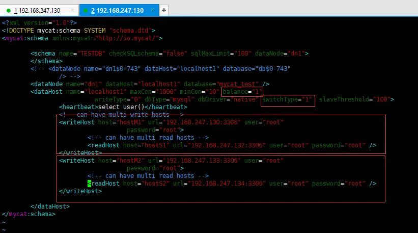 Mycat双主双从主从,主从复制和读写分离实现mycat Writehost Readhost Csdn博客