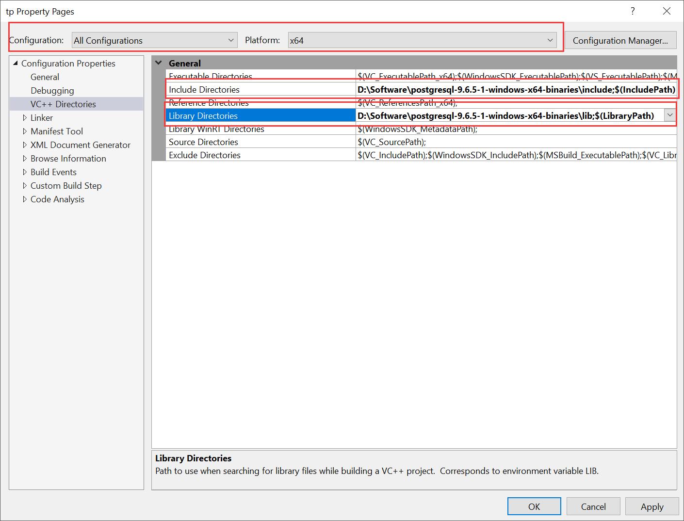 Visual Studio(VS2017/VS2019)配置C/C++-PostgreSQL基础开发环境_vs2019中配置postgresql数据源-CSDN博客