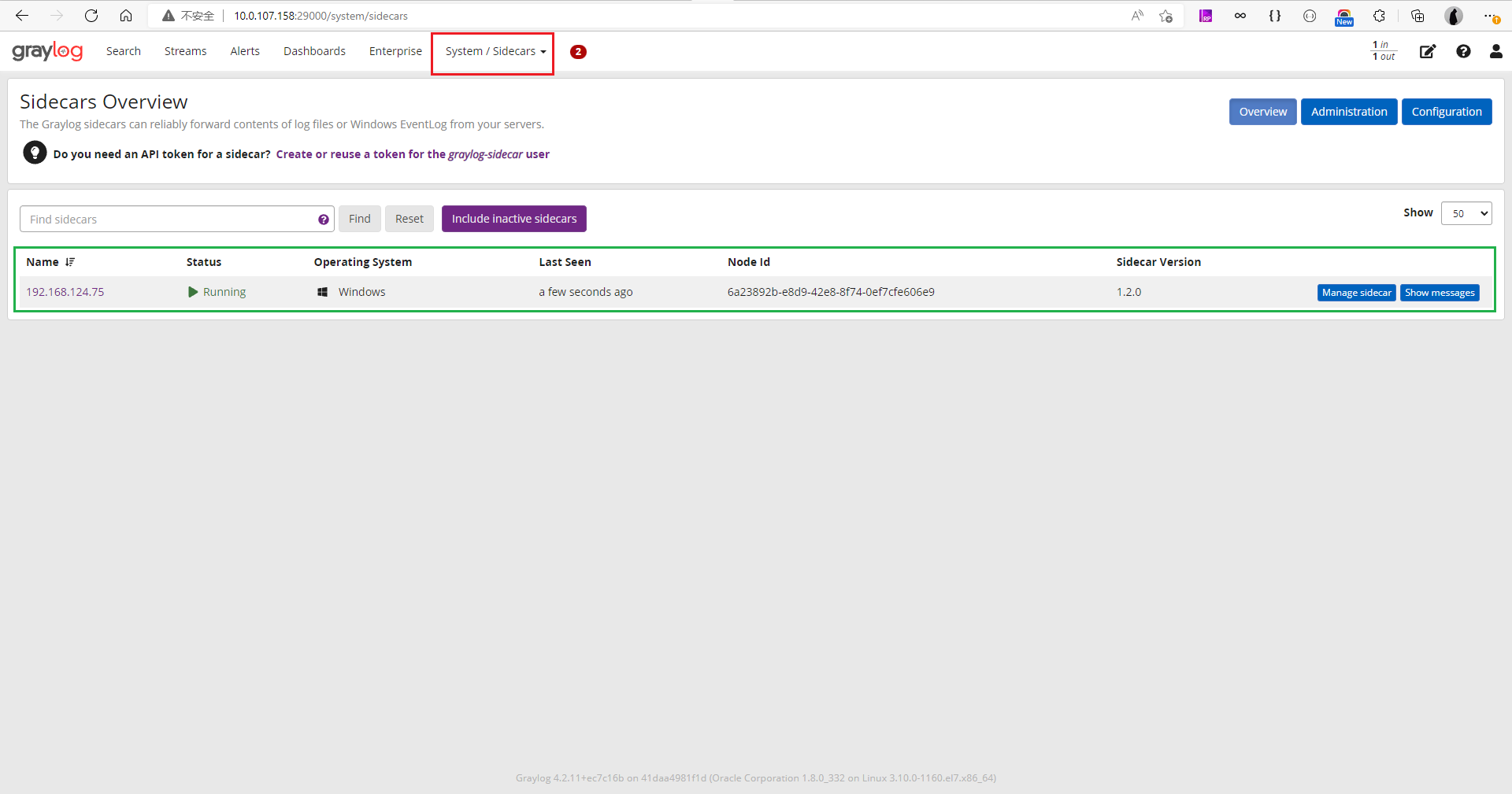 Graylog 配置Sidecar和filebeat_filebeat接入graylog-CSDN博客