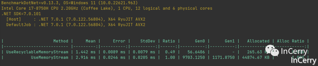 .NET性能优化-使用RecyclableMemoryStream替代MemoryStream-CSDN博客