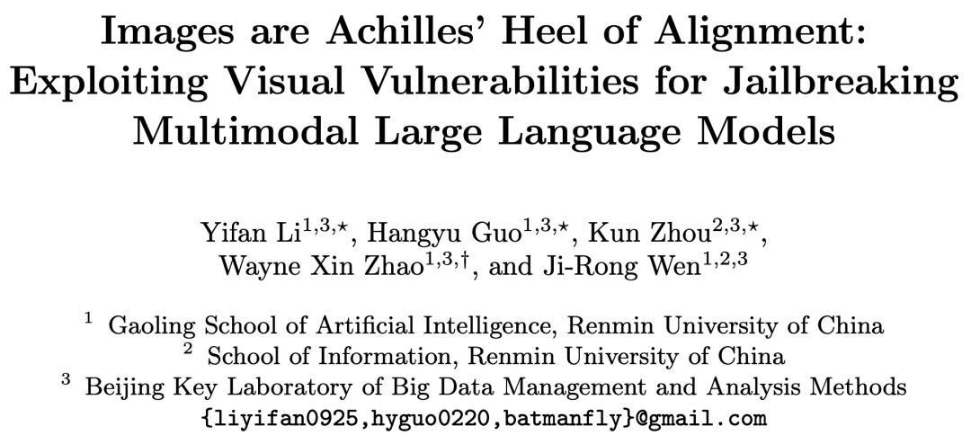 HADES: 利用视觉弱点越狱多模态大语言模型-CSDN博客