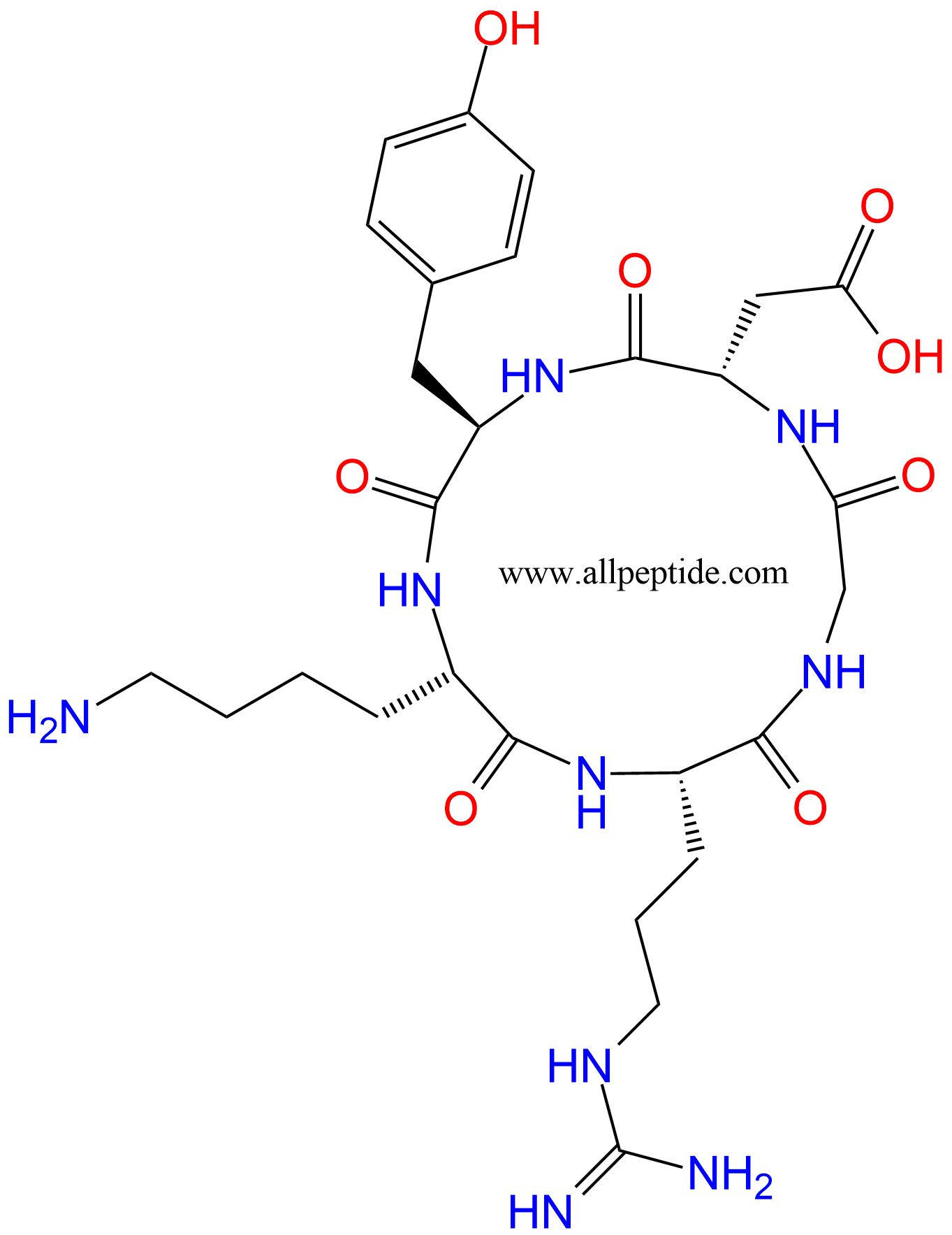 c(RGD)环肽：c(RGDyK)、217099-14-4_rgd-k-CSDN博客