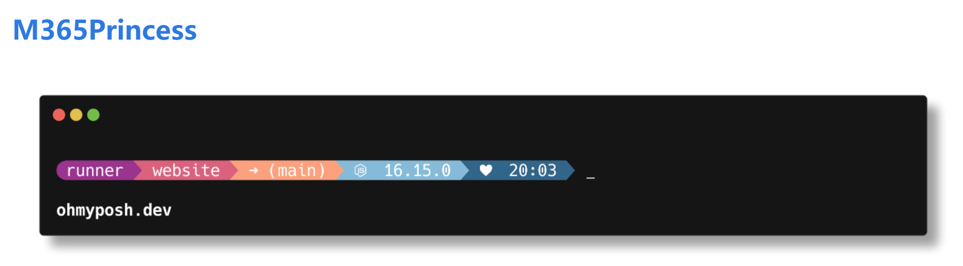 Windows Terminal beautification / POWERSHELL beautification: OH-My-POSH theme installation and ...