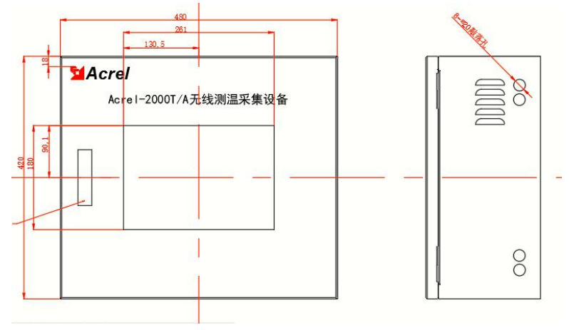 Acrel-2000T/A无线测温采集设备自带蜂鸣器高温告警壁挂式的安装方式节省空间_测温系统主机acrel-2000t温度告警-CSDN博客