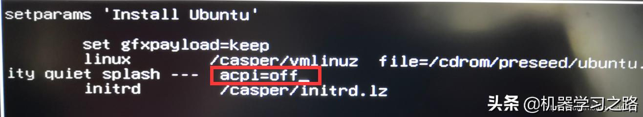 装ubuntu系统出现acpi bios error_手把手教你如何安装windo10+Ubuntu18.10双系统_weixin_40003233的博客-CSDN博客