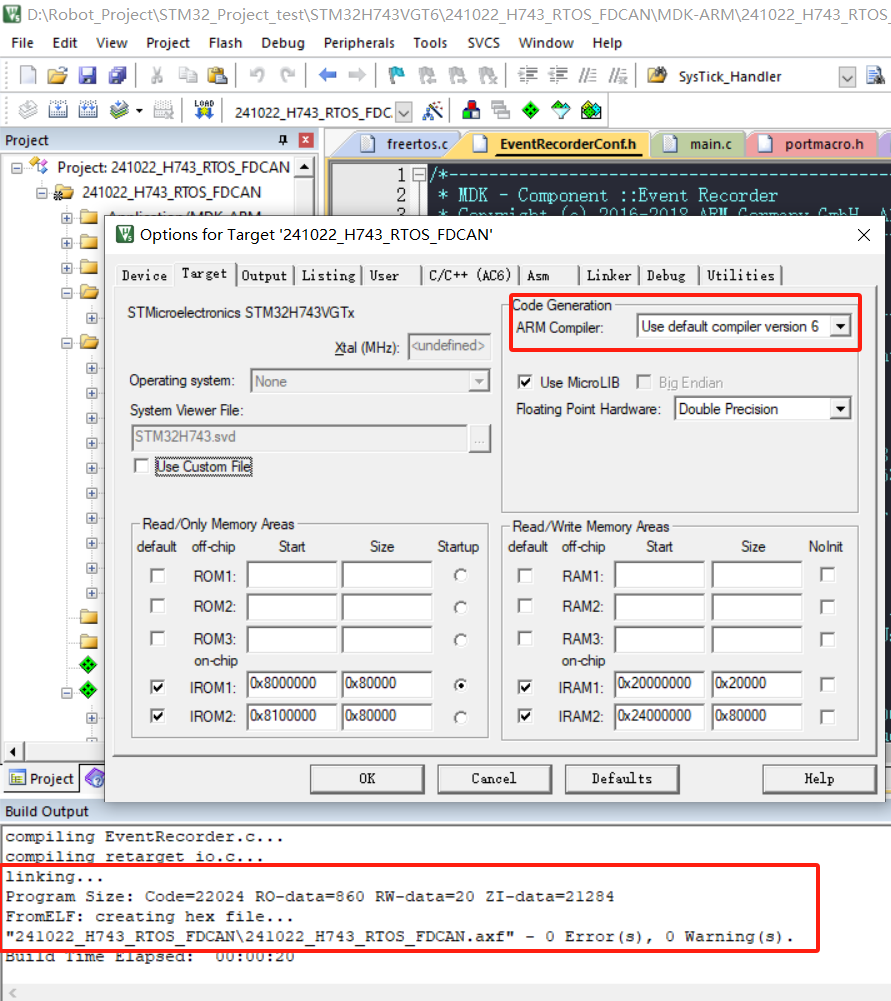 【MDK应用】MDK编译器(AC5/AC6)选择、及其工程创建(CubeMX&&RTOS/裸机)_mdk ac6-CSDN博客