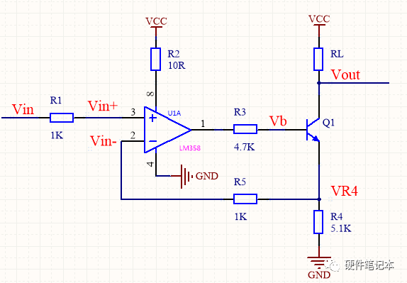 Circuit analysis: constant current source circuit composed of op amp ...