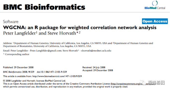 RNA 13. SCI 文章中加权基因共表达网络分析之 WGCNA_wgcna共表达网络分析-CSDN博客