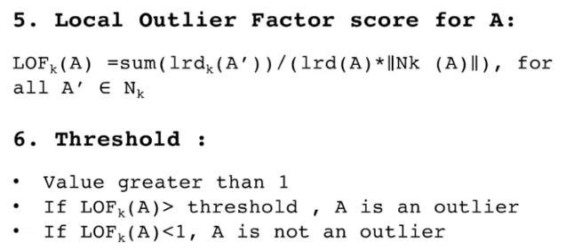 LOF算法(Local Outlier Factor)_lof分数-CSDN博客