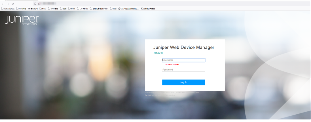 记src一处Juniper远程命令执行_juniper web device manager-CSDN博客
